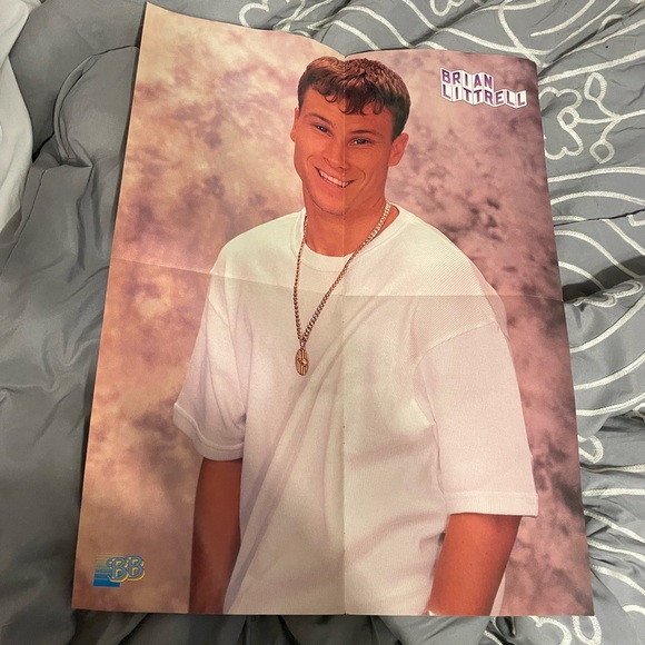 Art | Vintage 9s Brian Littrell Hanson Poster | Poshmark